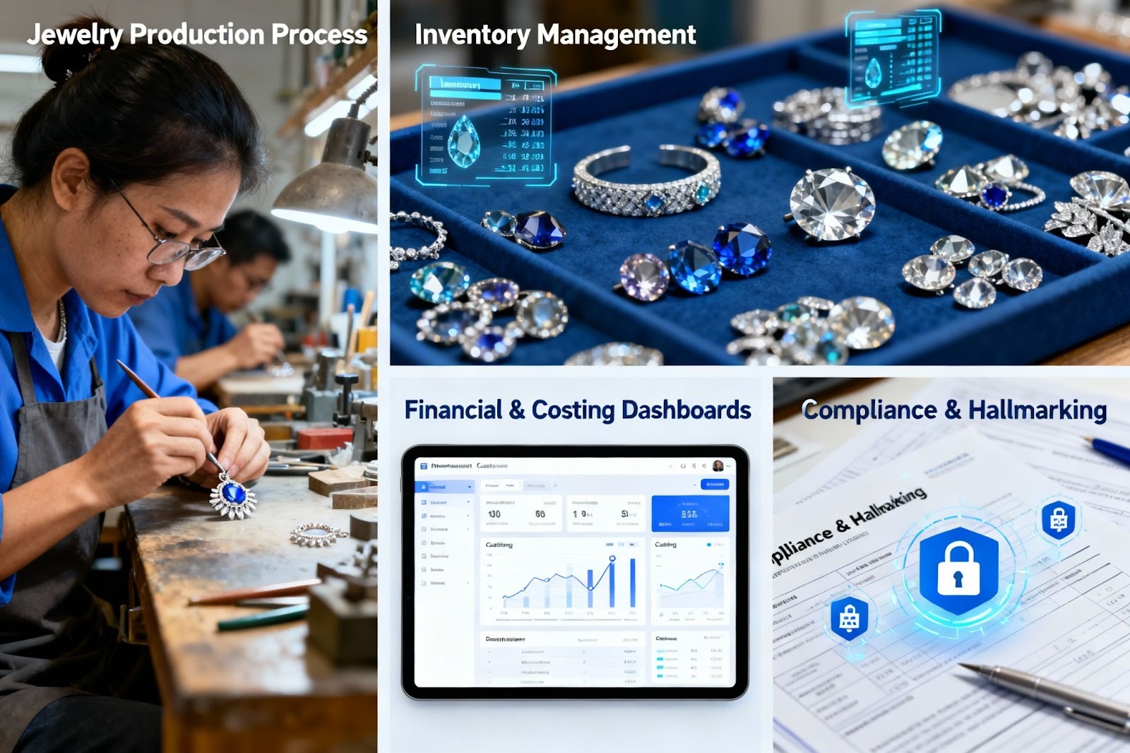 SAP Business One ERP for Jewellery Manufacturing Business - Clockwork